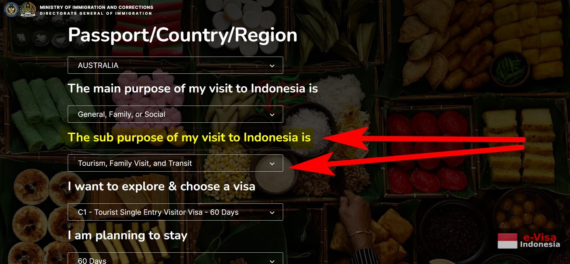 Indonesia Visa for American Citizens