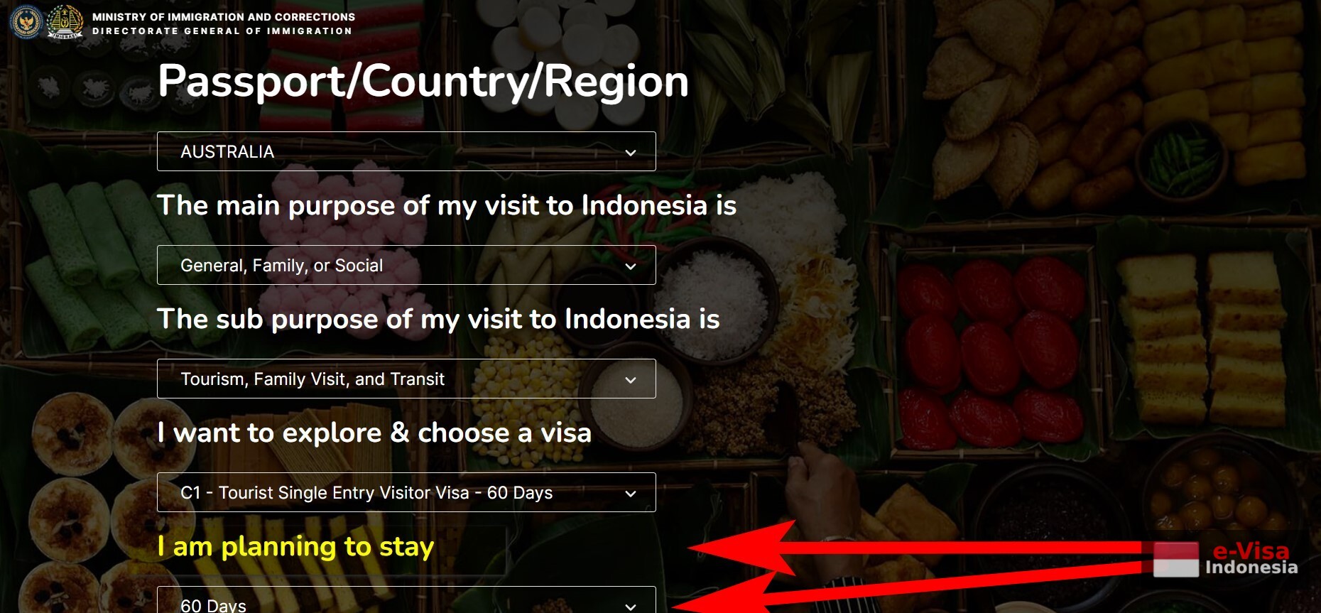 Indonesia Visa for American Citizens